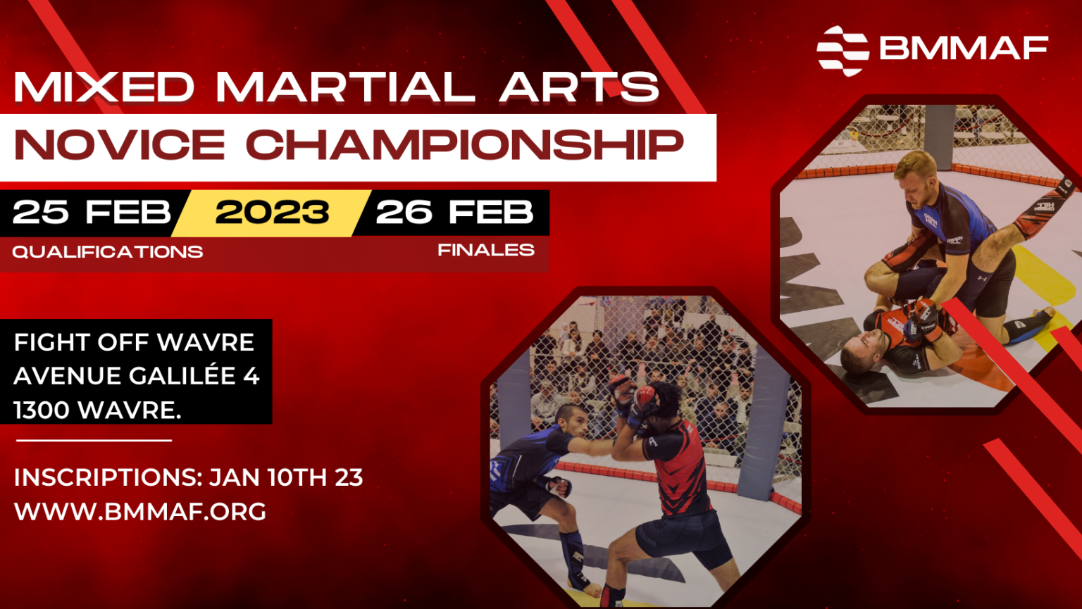 25 & 26.02.2023 - Novice Championship (FightOff -Wavre) - Belgian Mixed ...